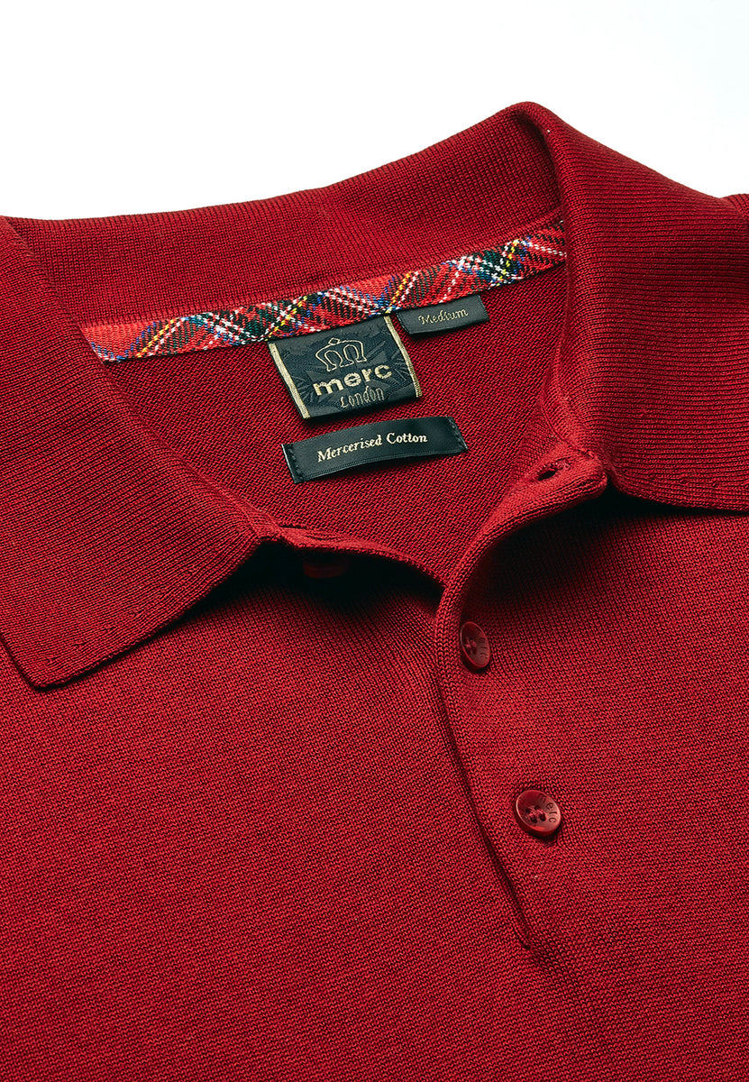 Archie Soft Knit Polo Shirt – Merc